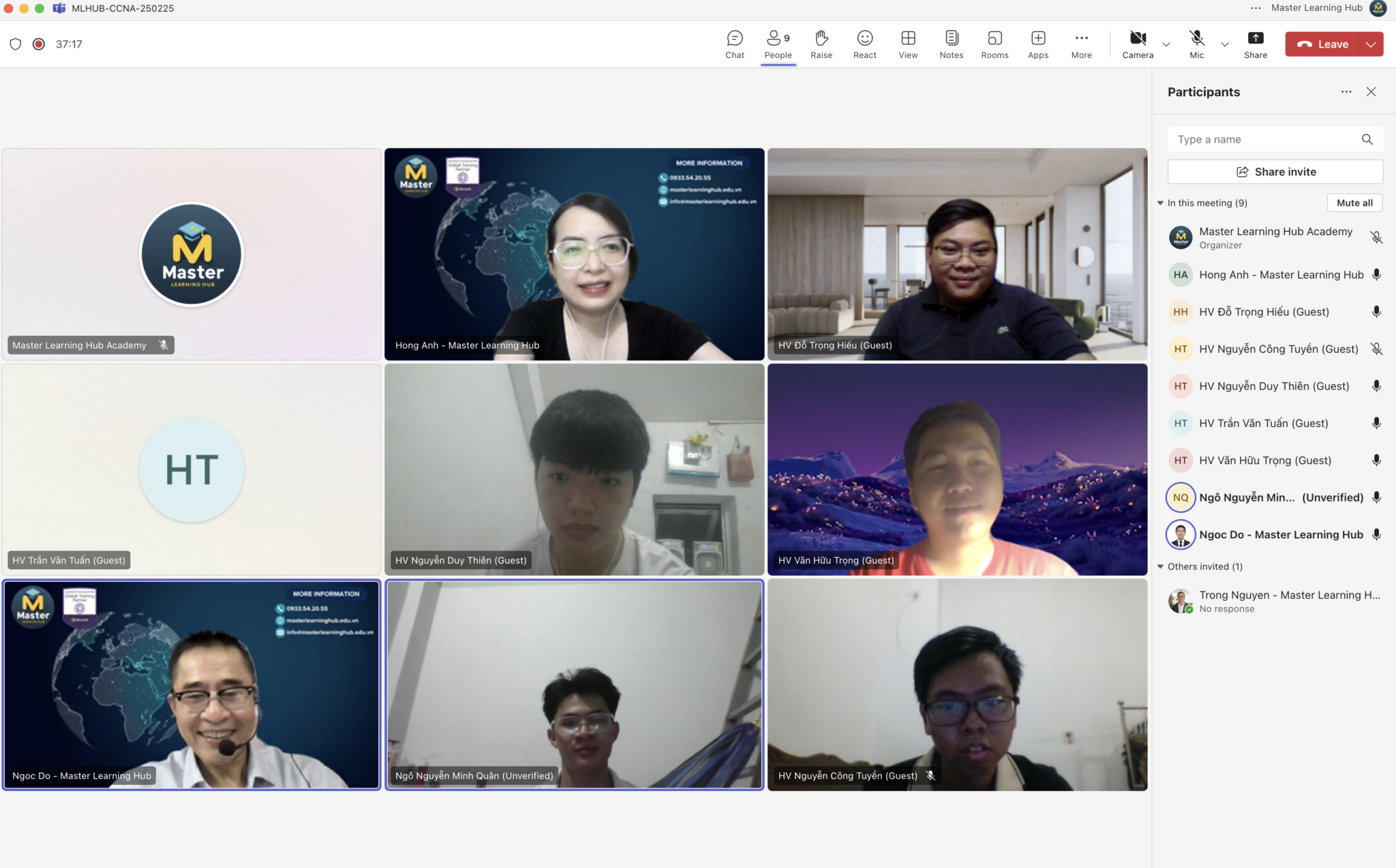 Master Learning Hub Academy khai giảng thành công 2 lớp CCNA ...